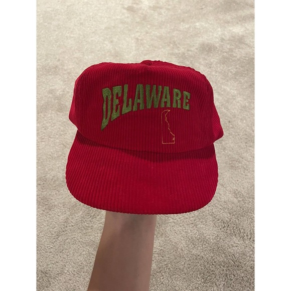 Unbranded | Accessories | Vintage Delaware Embroidered Corduroy ...